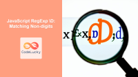 JavaScript RegExp \w: Matching Word Character - CodeLucky
