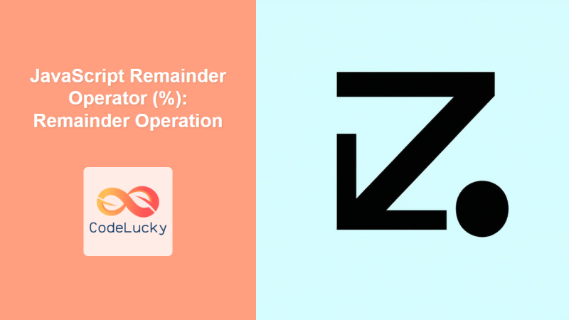 JavaScript Remainder Operator (%): Remainder Operation - CodeLucky