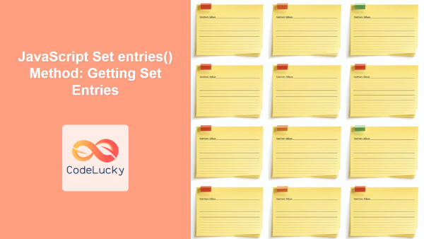 Javascript Set Values Method Getting Set Values Codelucky