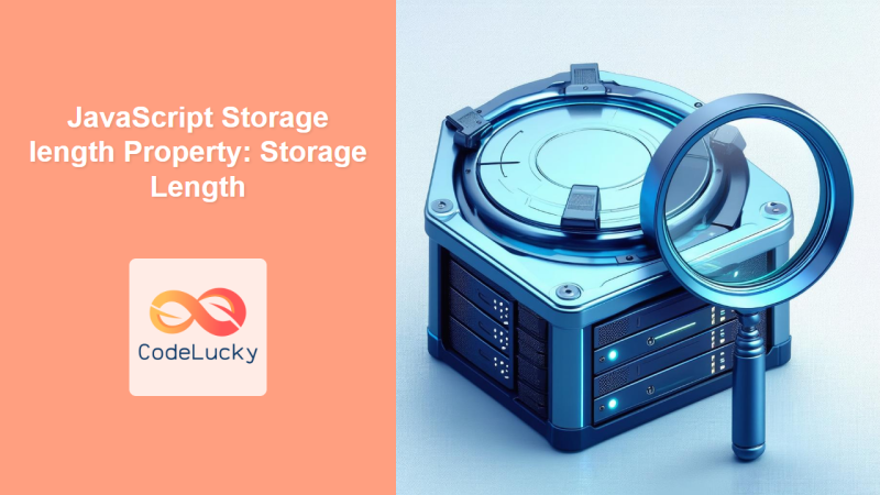 JavaScript Storage length Property: Storage Length - CodeLucky