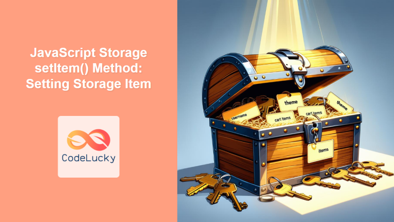 JavaScript Storage removeItem() Method: Removing Storage Item - CodeLucky
