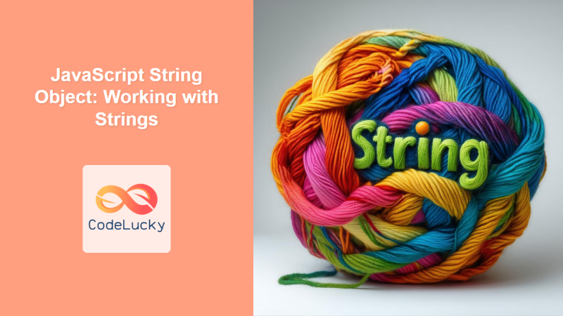 JavaScript String Object: Working with Strings - CodeLucky