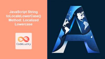 JavaScript String localeCompare() Method: String Comparison - CodeLucky
