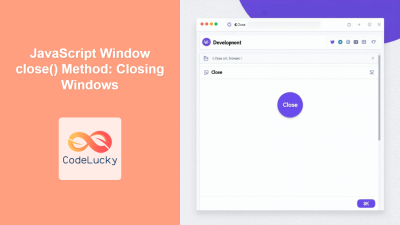 JavaScript Window open() Method: Opening New Window - CodeLucky
