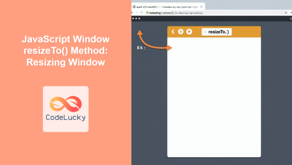 JavaScript Window scrollTo() Method: Scrolling Window to Position - CodeLucky
