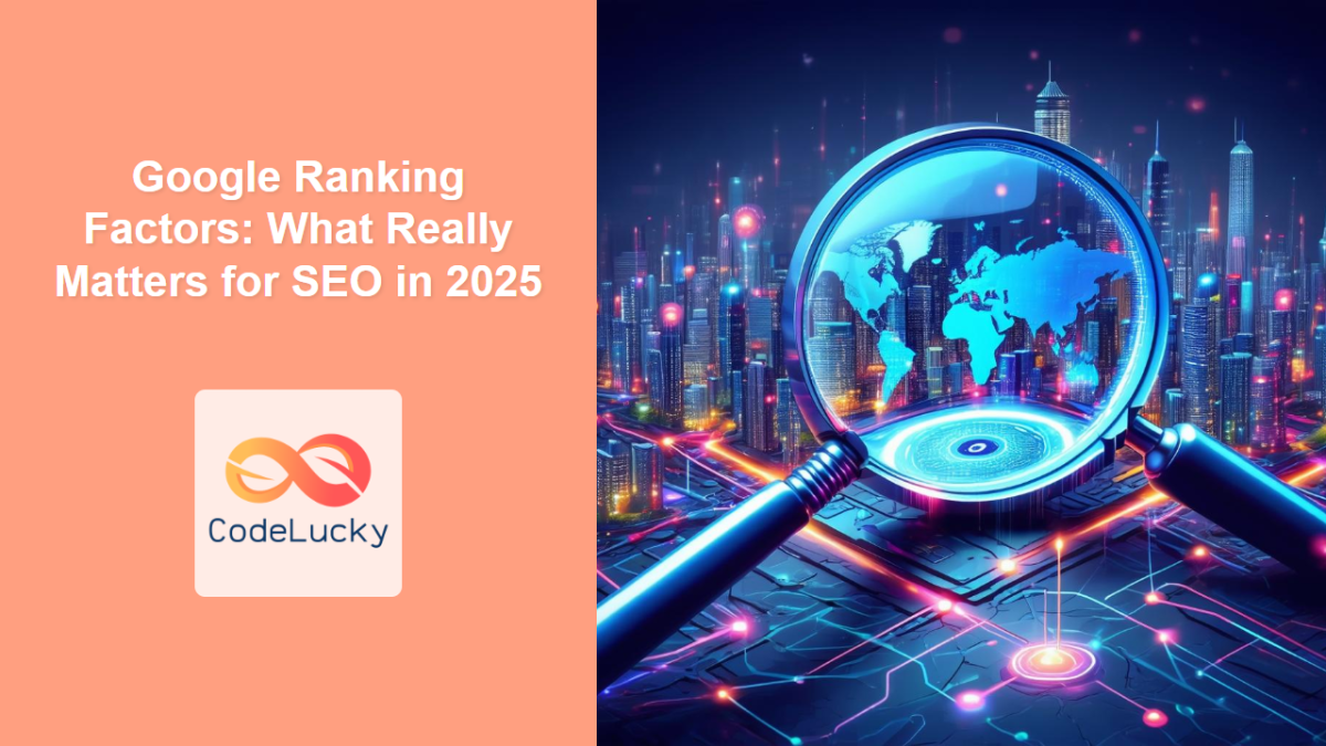 Google Ranking Factors: What Really Matters for SEO in 2025 - CodeLucky