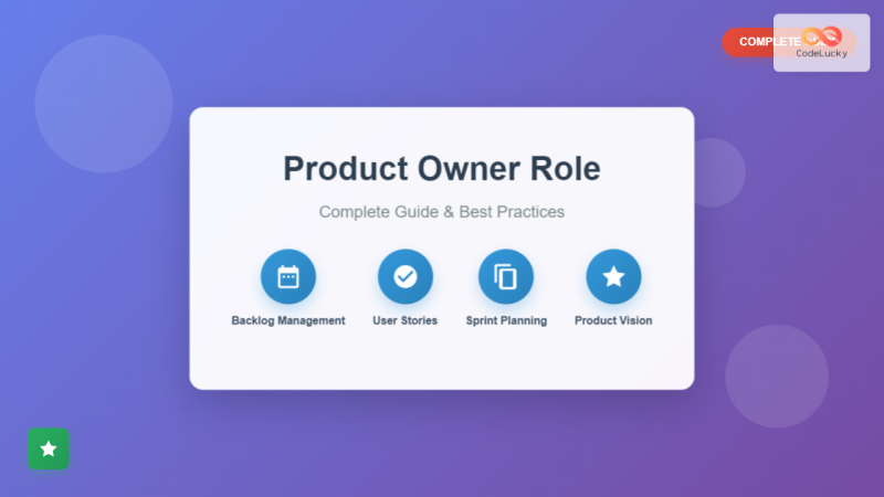 Product Owner Role: Complete Guide for Agile Teams and Scrum Masters ...