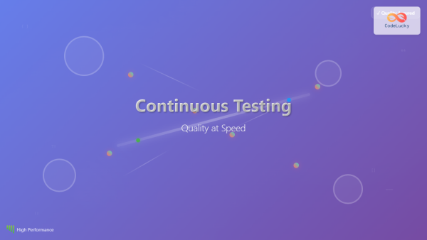 Continuous Testing: Quality at Speed in Modern Agile Development ...