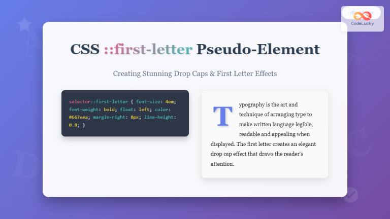 CSS ::after Pseudo-Element: Complete Guide to Adding Dynamic Content After Elements - CodeLucky
