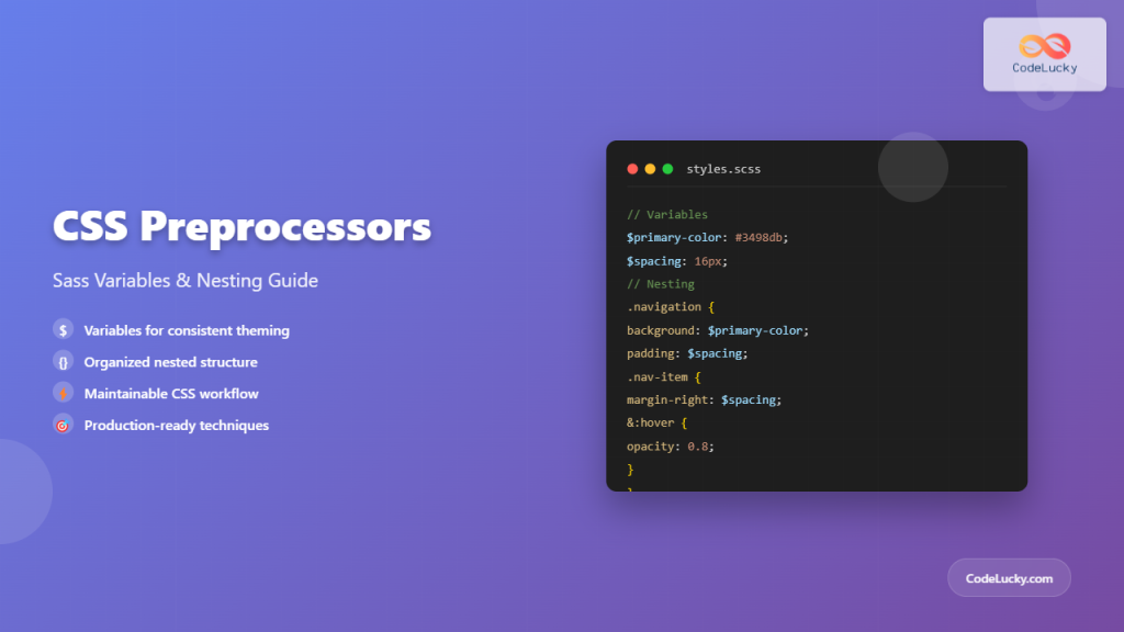 Css Variable Usage Complete Guide To Var Function And Fallback Values Codelucky