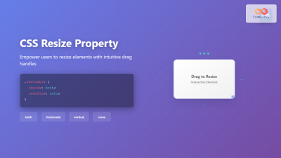 CSS Resize Property: Controlling Element Resizability - CodeLucky
