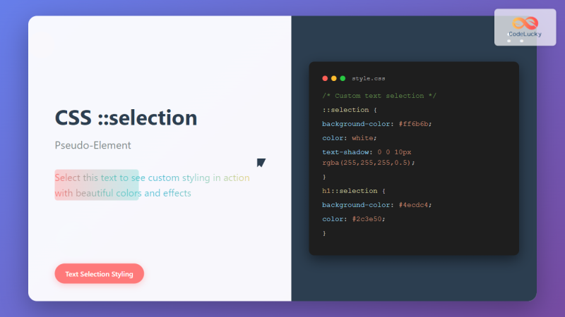 Css First Letter Pseudo Element Complete Guide To Drop Caps And First Letter Styling Codelucky
