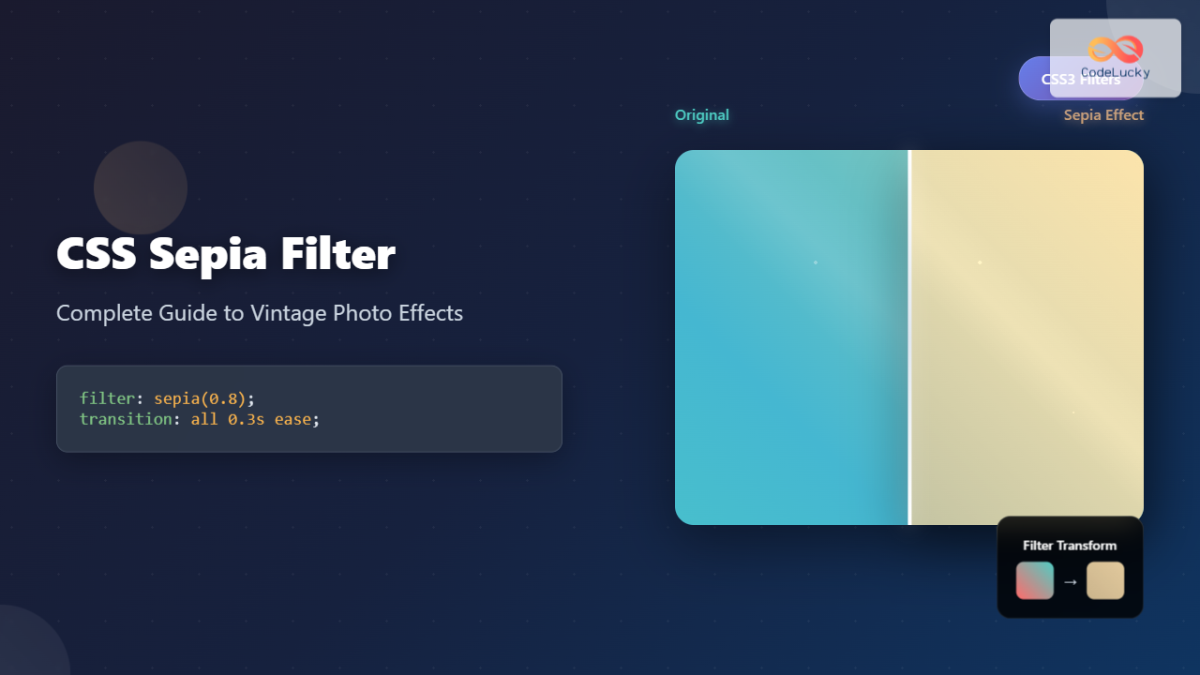 CSS Drop-Shadow Filter: Complete Guide to Creating Professional Shadow Effects - CodeLucky