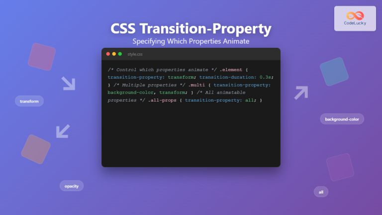 Css Animation Duration Complete Guide To Controlling Animation Timing And Speed Codelucky