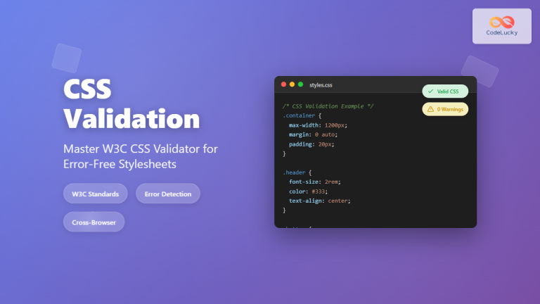 Css Valid And Invalid Pseudo Classes Complete Guide To Form Validation Styling Codelucky