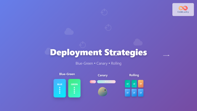 Deployment Strategies: Blue-Green, Canary, Rolling - Complete Guide for ...