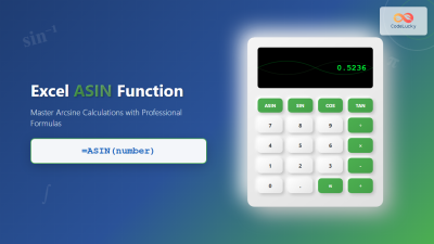 Excel ASIN Function: Complete Guide to Arcsine Calculations with ...