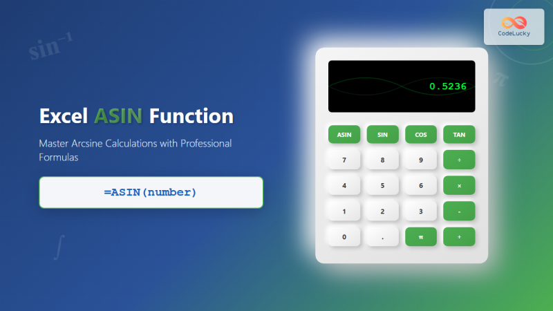 Excel PI Function: Complete Guide to Pi Constant Formula with Examples ...