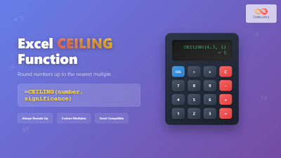 Excel QUOTIENT Function: Complete Guide to Integer Division with Examples - CodeLucky