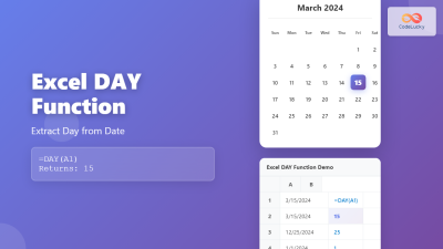Excel DAYS Function: Complete Guide to Calculate Date Differences ...