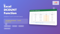 Excel DCOUNT Function: Complete Guide to Database Count Commands with ...