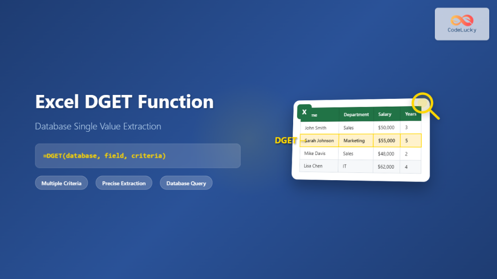 Excel Lookup Function Complete Guide To Basic Search Commands And Advanced Techniques Codelucky