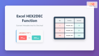 Excel DEC2HEX Function: Convert Decimal to Hexadecimal Numbers - CodeLucky