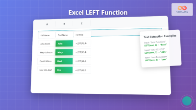 Excel LEFT Function: Complete Guide to Extract Text from Left Side ...
