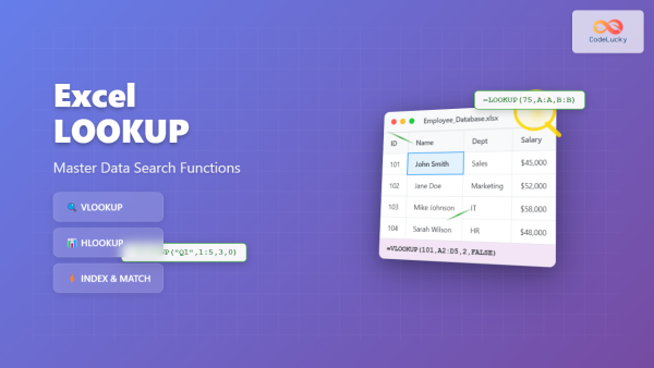Excel LOOKUP Function: Complete Guide to Basic Search Commands and ...