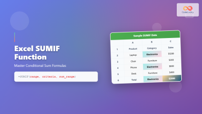 Excel SUMIF Function: Complete Guide to Conditional Sum Formulas with Syntax Examples - CodeLucky