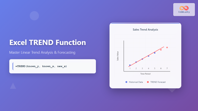 Excel Logest Function Complete Guide To Exponential Regression Analysis Codelucky