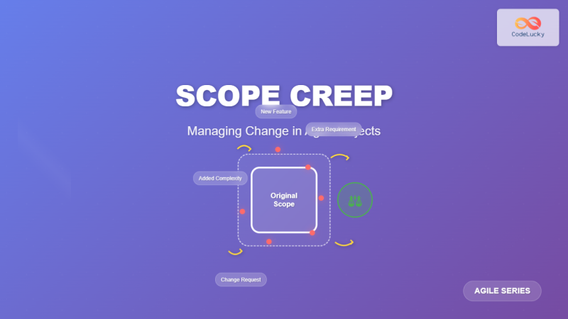 Scope Creep in Agile: Managing Change Without Compromising Quality - CodeLucky