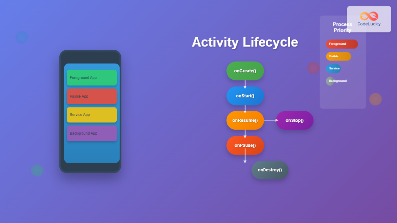Android Process Management: Complete Guide to Activity Lifecycle and State Management - CodeLucky