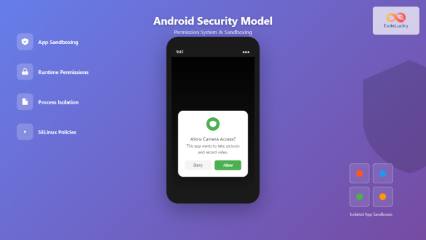 Android Security Model: Complete Guide to Permission System and Sandboxing - CodeLucky