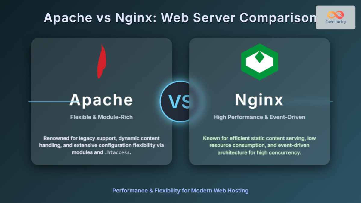 Apache vs Nginx: In-Depth Web Server Comparison for Modern Web ...