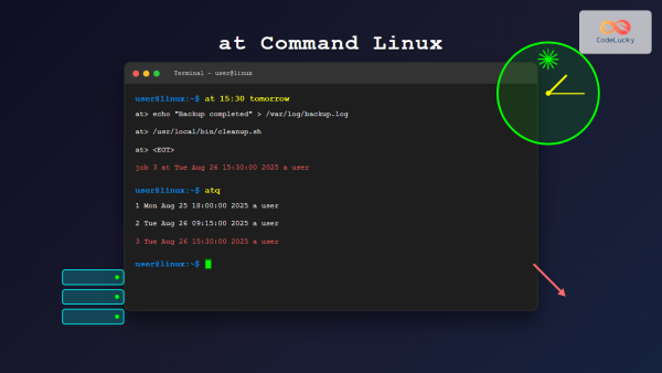 at Command Linux: Complete Guide to Schedule One-time Tasks with ...