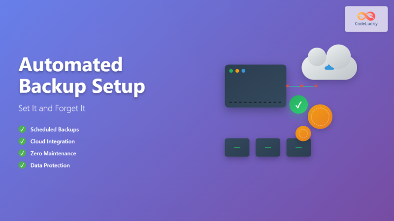 Automated Backup Setup: Complete Guide to Set It and Forget It Solutions - CodeLucky
