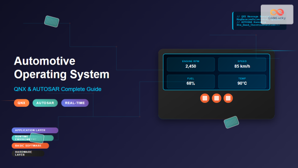 Automotive Operating System: QNX and AUTOSAR Complete Guide - CodeLucky