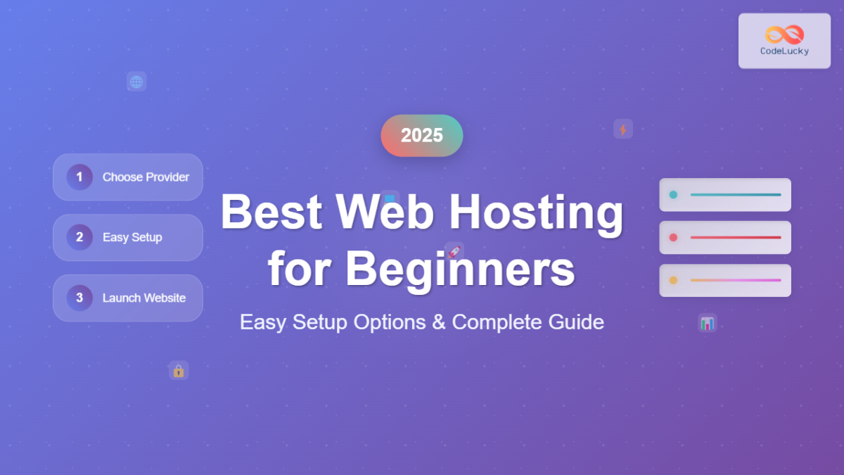 Best Web Hosting for Beginners: Easy Setup Options 2025 - CodeLucky