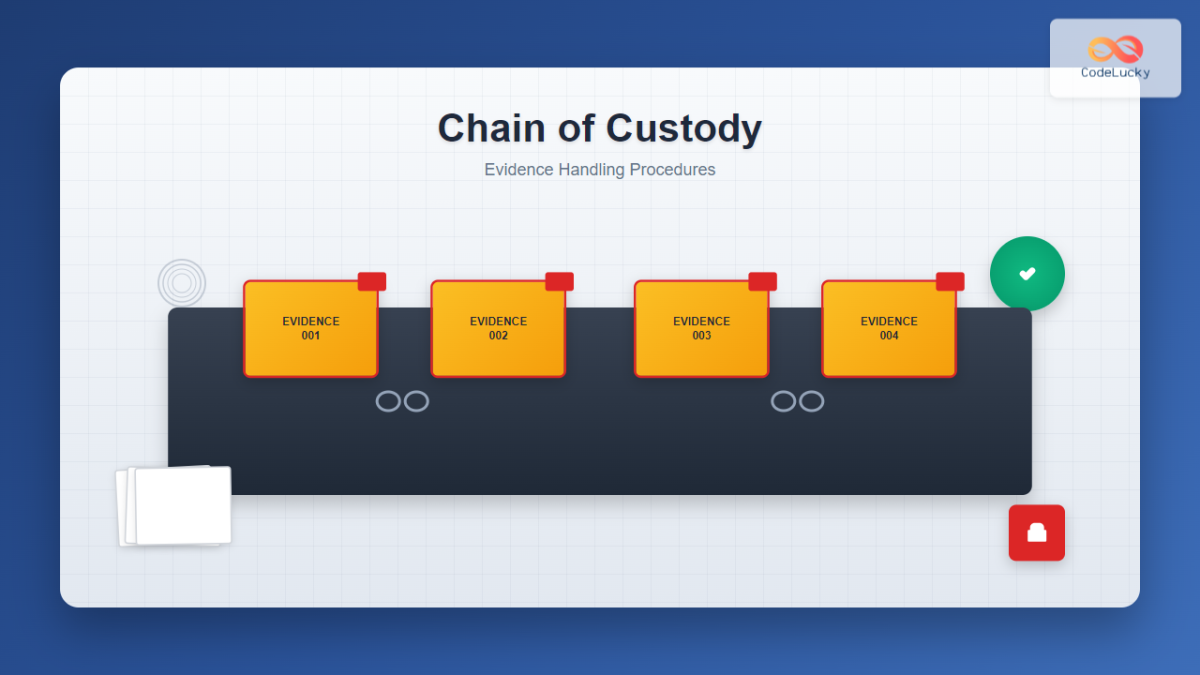 Chain of Custody: Evidence Handling Procedures in Digital Forensics ...