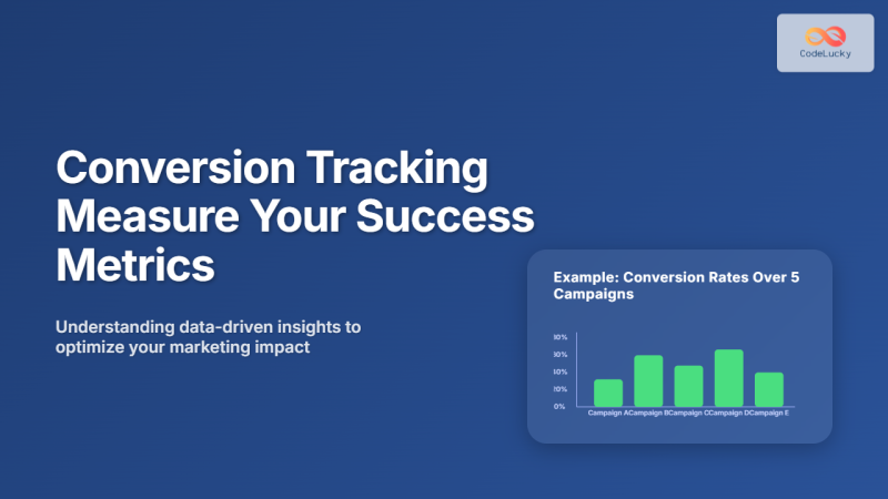 Conversion Tracking: Measure Your Success Metrics Effectively - CodeLucky