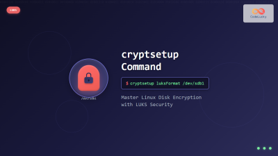 cryptsetup Command Linux: Complete Guide to LUKS Disk Encryption - CodeLucky