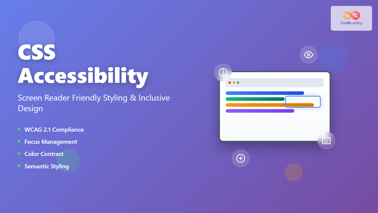 CSS Accessibility: Complete Guide to WCAG Color Contrast Requirements - CodeLucky