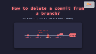 How do I delete a commit from a branch? - Git Tutorial with Examples - CodeLucky