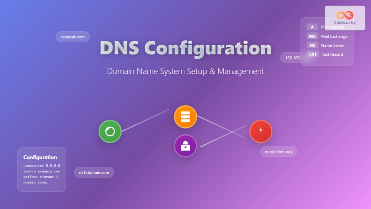 DNS Configuration: Complete Guide to Domain Name System Setup - CodeLucky