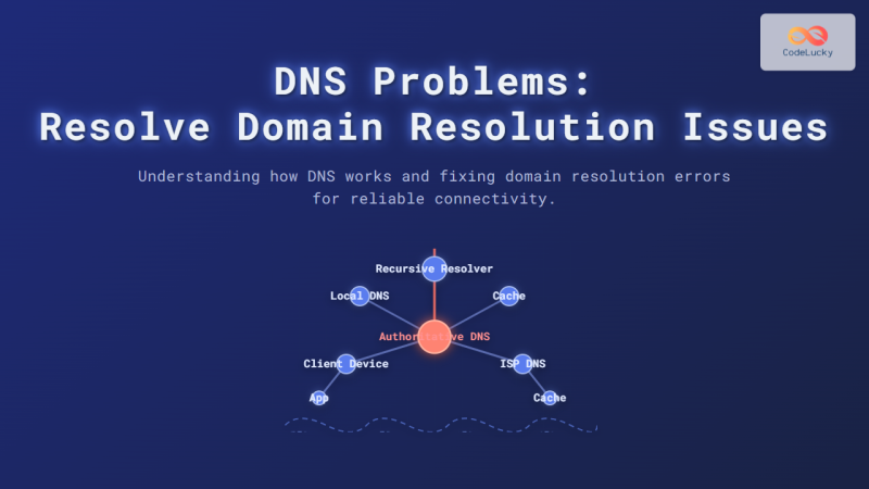 DNS Problems: Resolve Domain Resolution Issues Effectively - CodeLucky