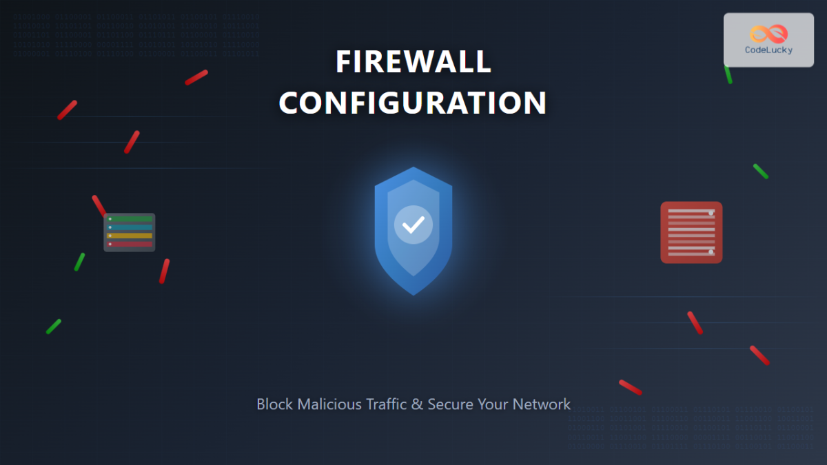 Firewall Configuration: Complete Guide to Block Malicious Traffic and ...