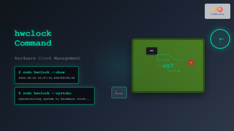 Ntpd Command Linux Complete Guide To Network Time Protocol Daemon Management Codelucky