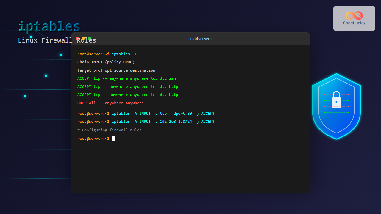 Tcpdump Command Linux Complete Guide To Network Packet Capture And Analysis Codelucky