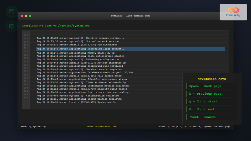 tail Command Linux: Complete Guide to Display Last Lines and Follow Logs in Real-Time - CodeLucky